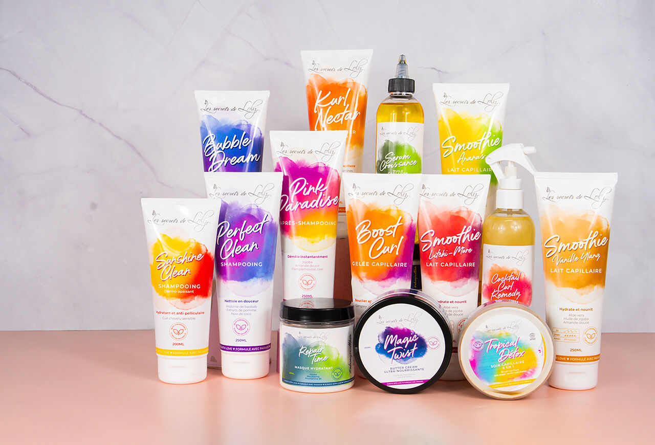 Les Secrets de Loly : les coiffants et leave-in pour cheveux texturés